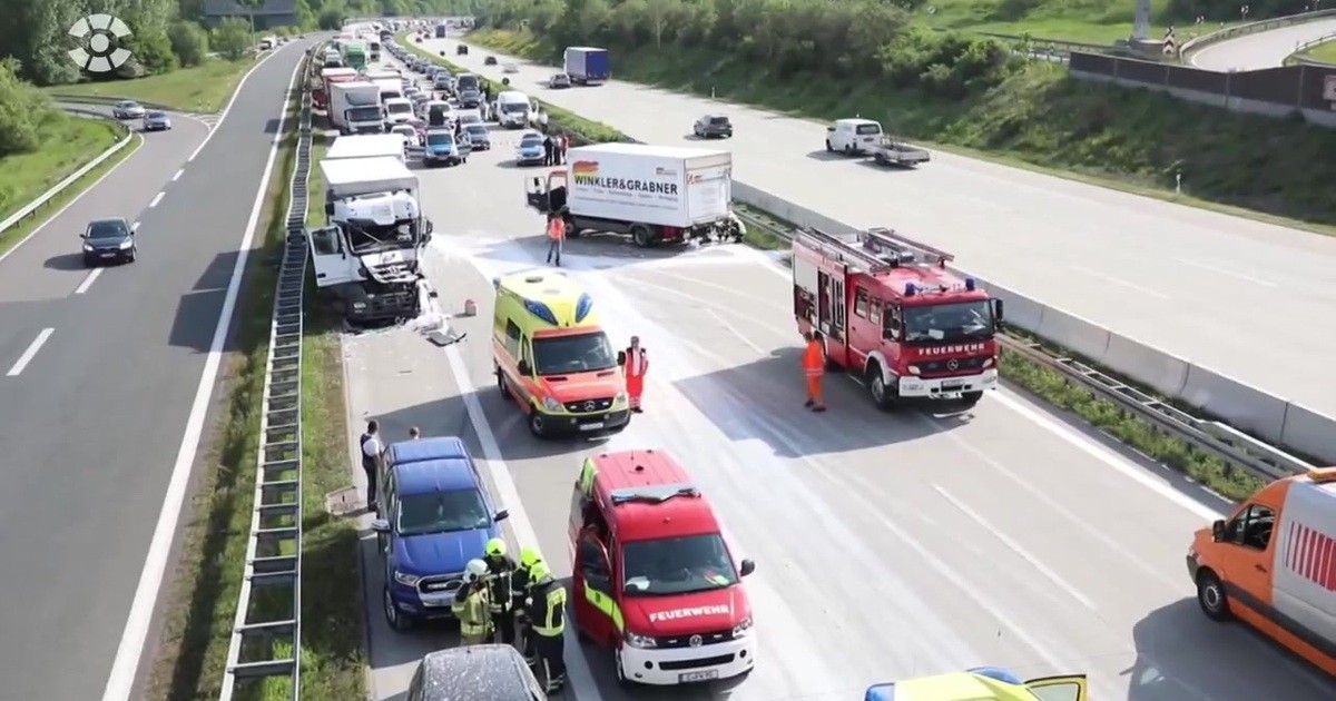 LKW-Unfall auf der A4 (Video) | SACHSEN FERNSEHEN