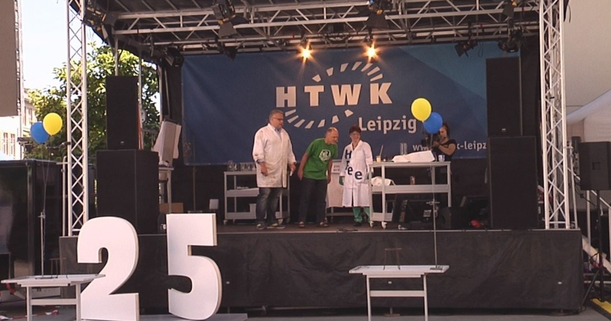 Die HTWK Leipzig wird ein Vierteljahrhundert! | Sachsen Fernsehen