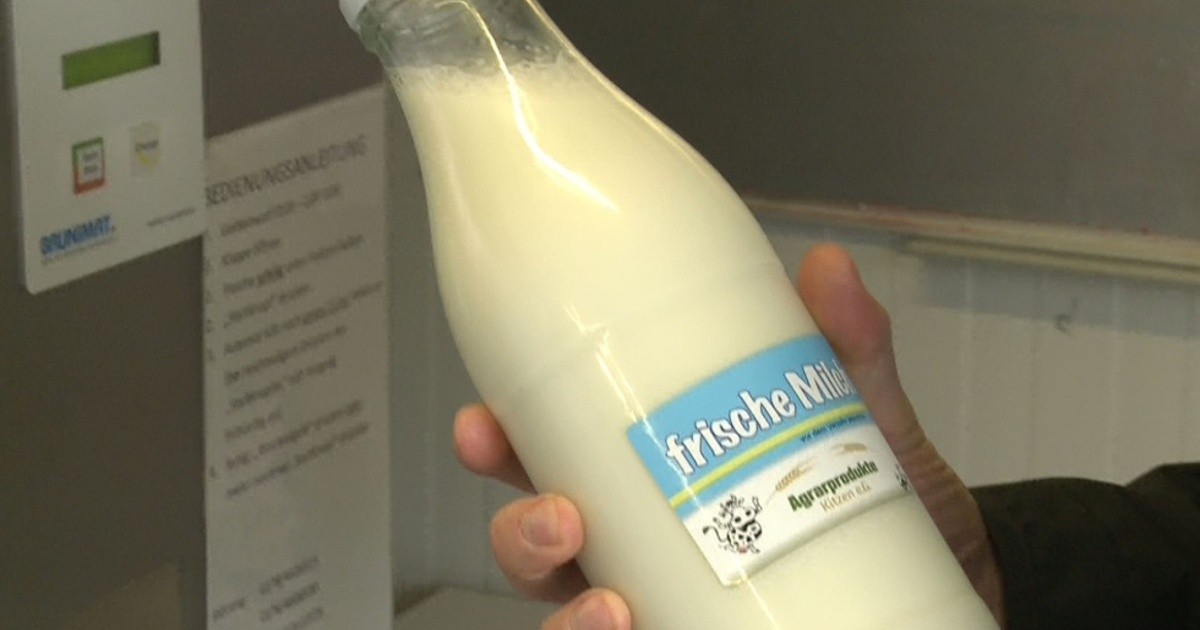 Frische Rohmilch direkt aus dem Automaten | SACHSEN FERNSEHEN