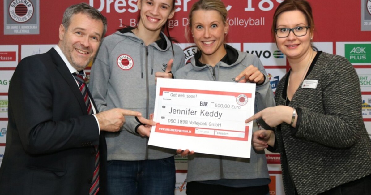 DSC unterstützt krebskranke Jennifer Keddy | SACHSEN FERNSEHEN