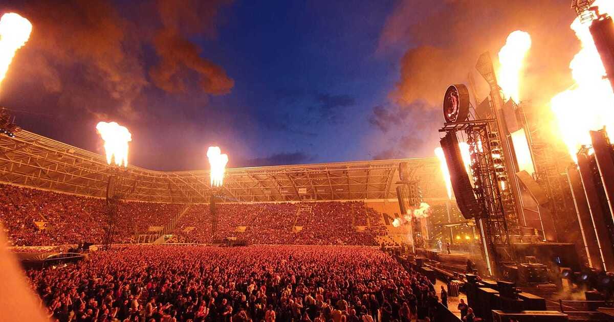 Bombastische Rammstein-Show im Stadion | Sachsen Fernsehen