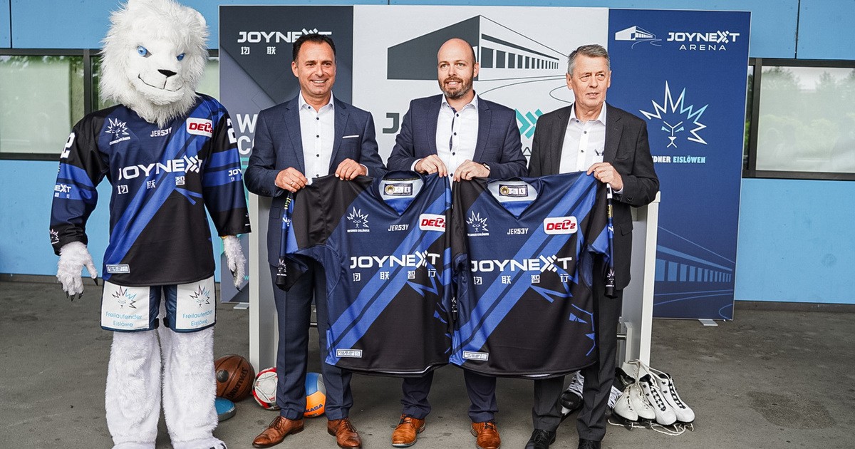 JOYNEXT wird neuer Partner der Dresdner Eislöwen | Sachsen Fernsehen