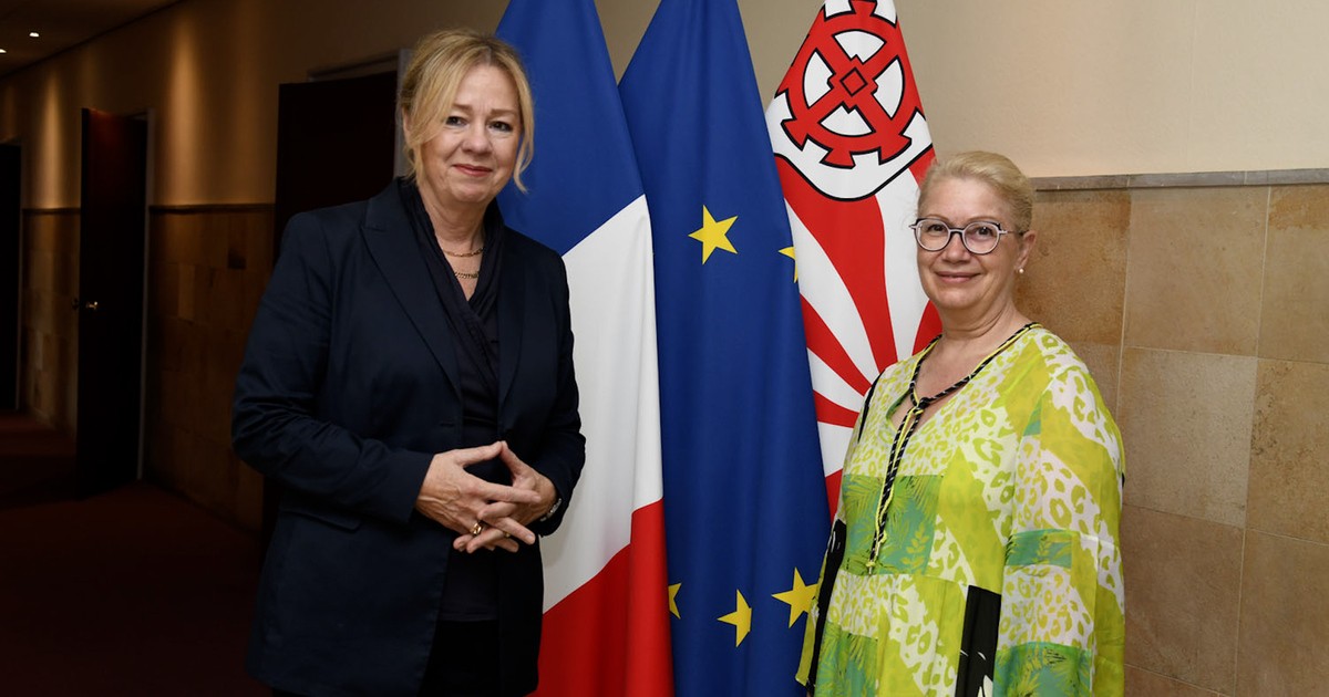 Bürgermeisterin Dagmar Ruscheinsky besucht Mulhouse | Sachsen Fernsehen