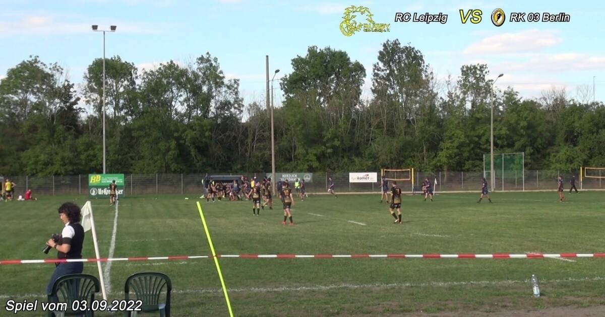 RC Leipzig 1. Heimspiel 2022/23 2.HZ | SACHSEN FERNSEHEN