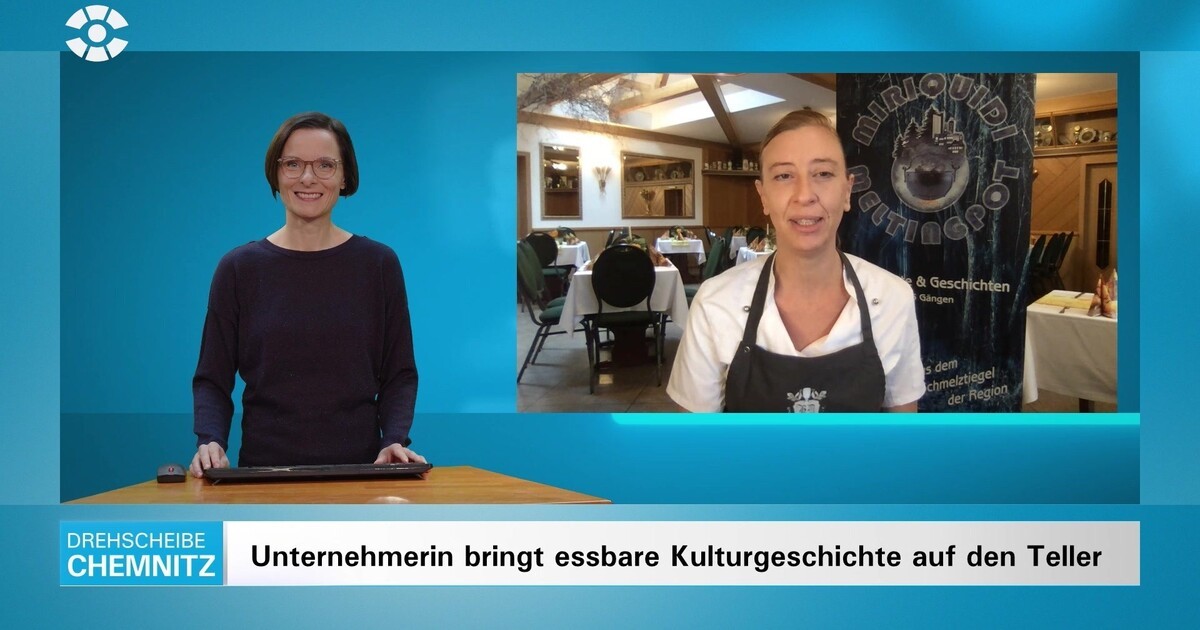 Unternehmerin bringt essbare Kulturgeschichte auf den Teller | Sachsen Fernsehen