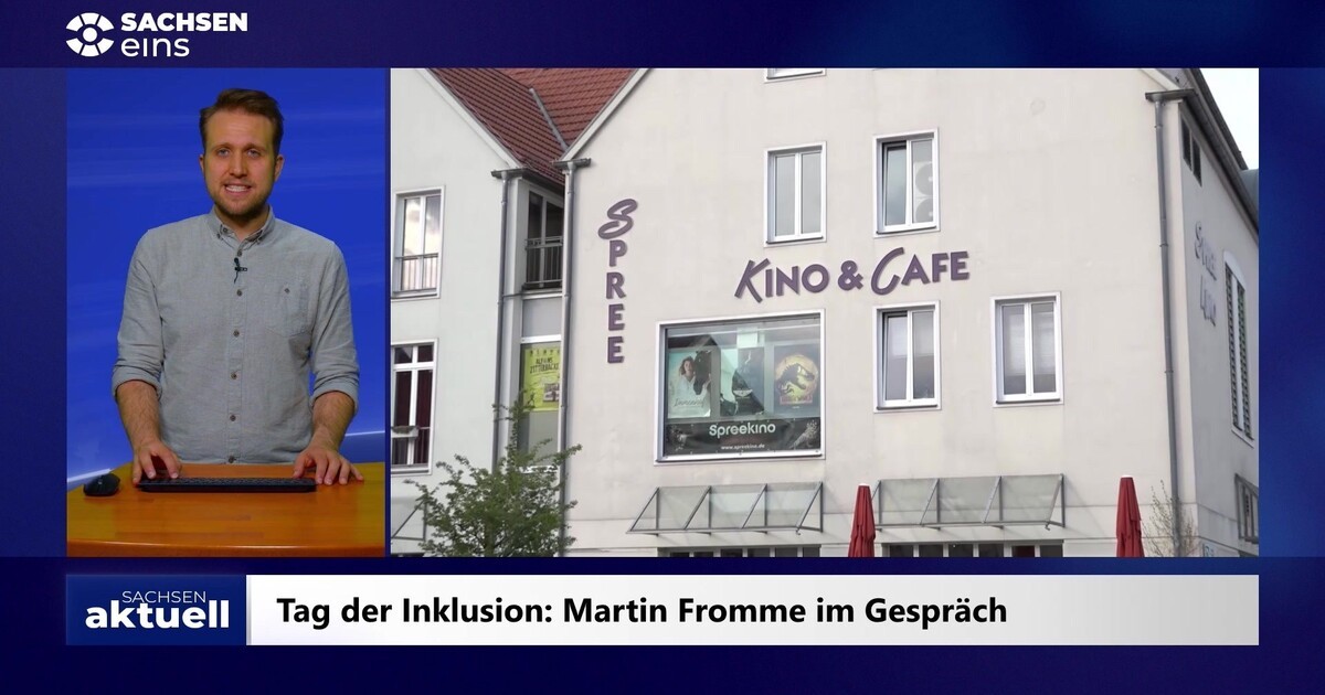 Tag der Inklusion: Interview mit Comedian Martin Fromme | SACHSEN FERNSEHEN