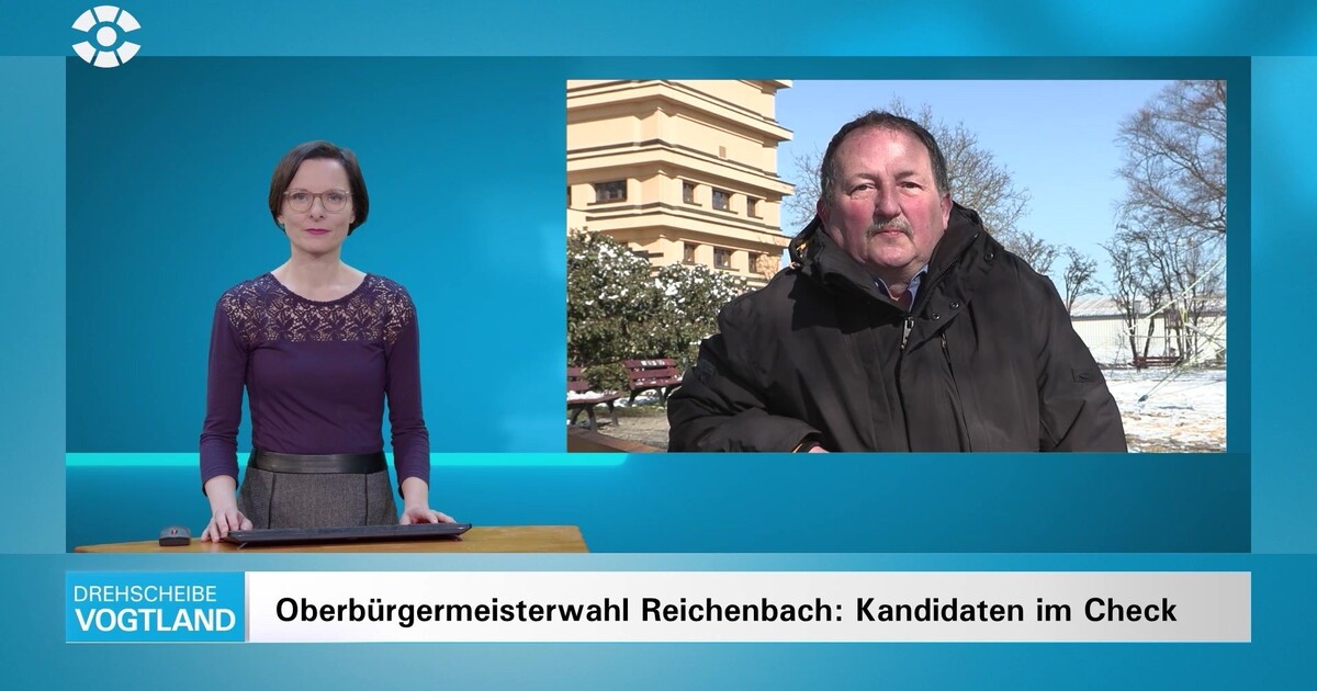 Oberbürgermeisterwahl Reichenbach: Kandidaten im Check | Sachsen Fernsehen