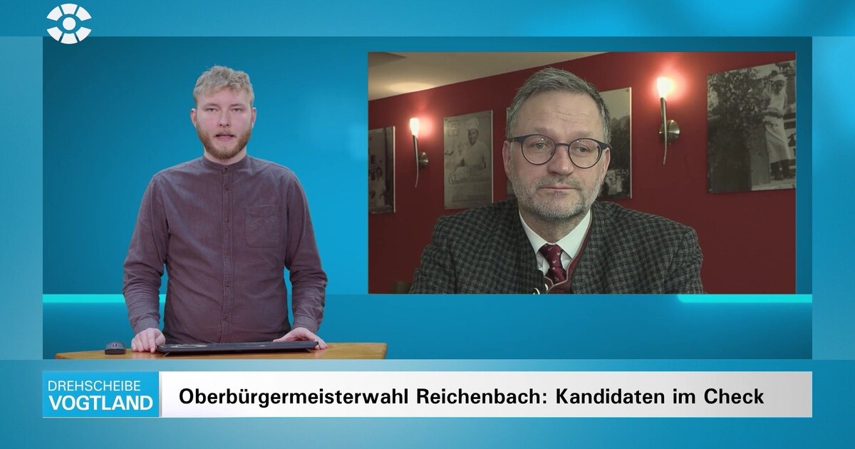Oberbürgermeisterwahl Reichenbach: Kandidaten im Check | Sachsen Fernsehen