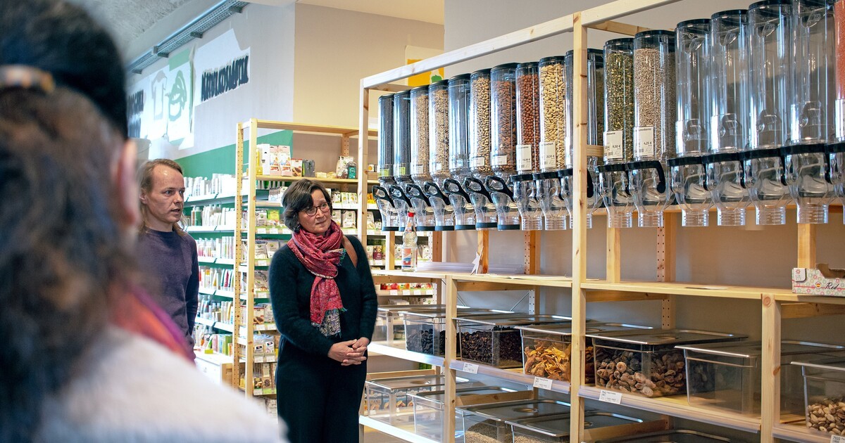 Neuer Bio-Supermarkt in der Friedensstraße