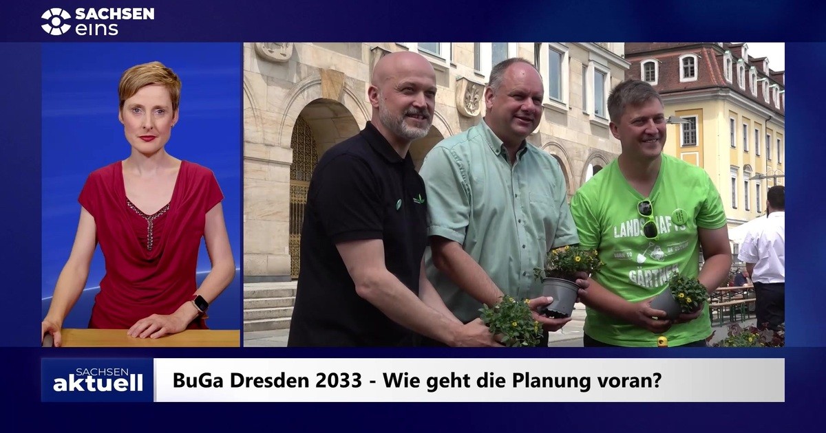 BuGa Dresden 2033 – Wie geht die Planung voran? | Sachsen Fernsehen