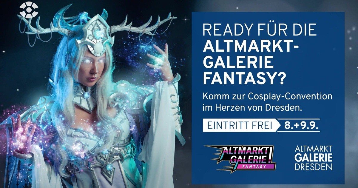 Große Cosplay-Convention in der Altmarkt Galerie Dresden | Sachsen ...